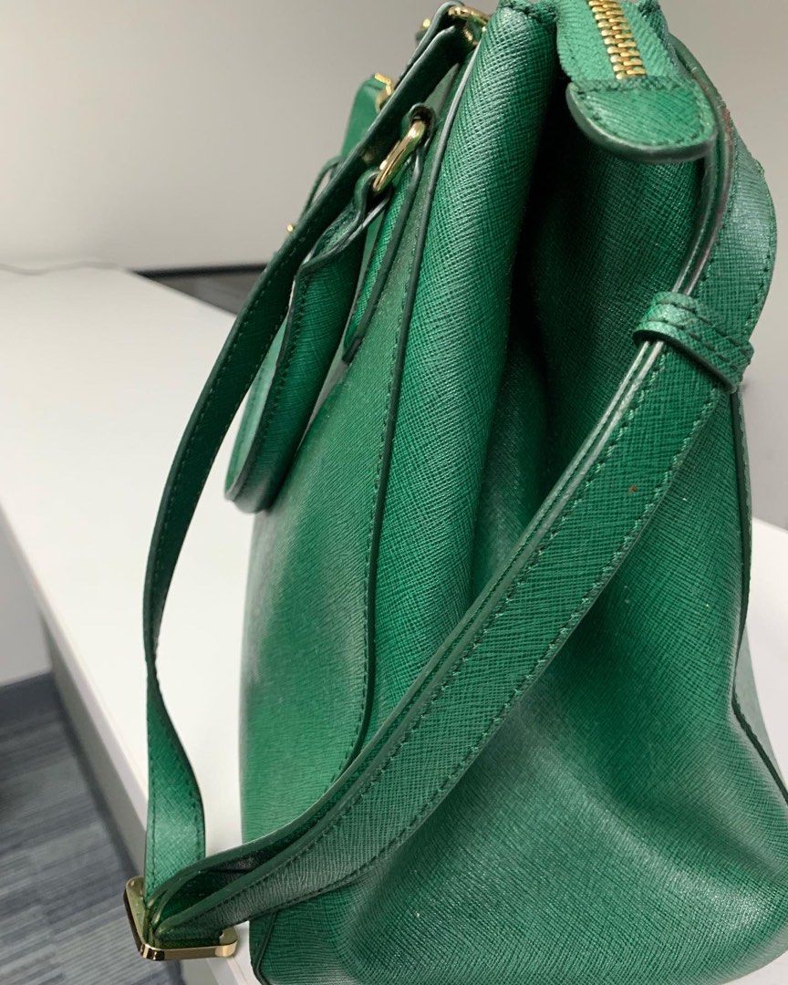 Morgan Green 2 way Bag, Women's Fashion, Bags & Wallets, Cross-body ...