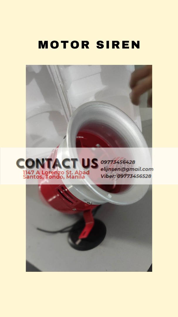 MOTOR SIREN, Commercial & Industrial, Construction & Building Materials ...