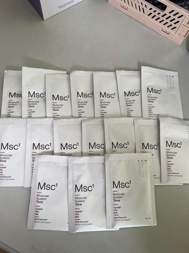 MSC Muscular System Tone, Health & Nutrition, Health Supplements ...