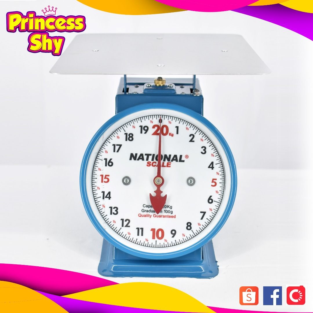 National Scale Brand 20kg Flat Plate Table Scale, Commercial ...