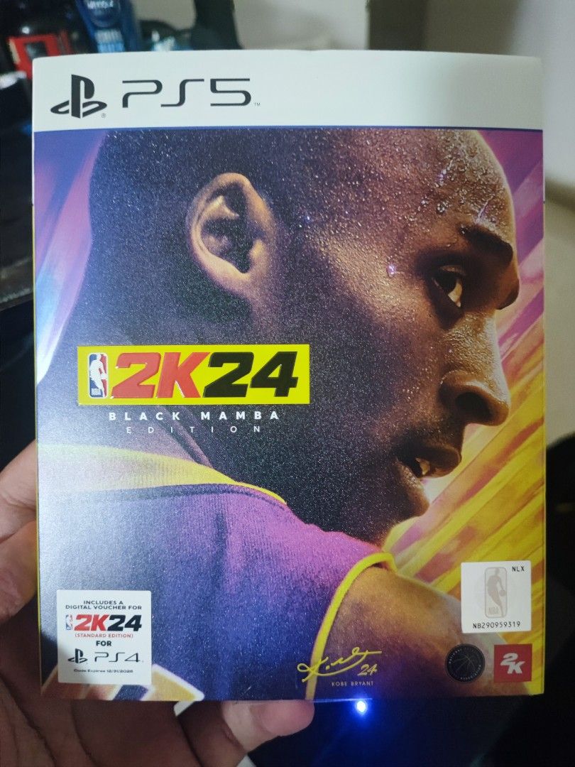 NBA 2K24 Black Mamba edition, Video Gaming, Video Games, PlayStation on Carousell