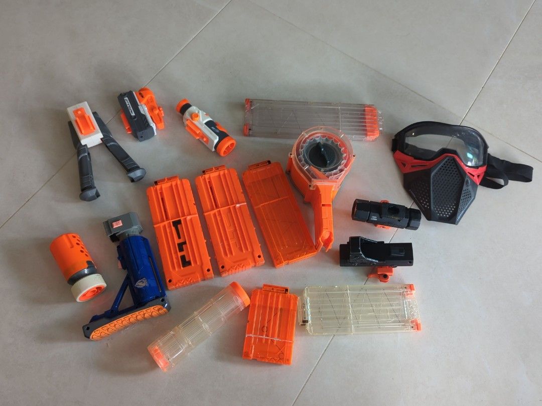 Nerf gun accessories, Hobbies & Toys, Toys & Games on Carousell