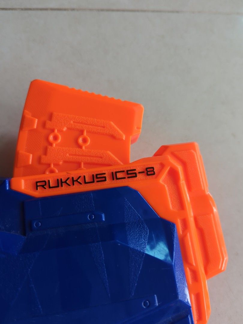 Nerf Gun Rukkus ics-8, Hobbies & Toys, Toys & Games on Carousell