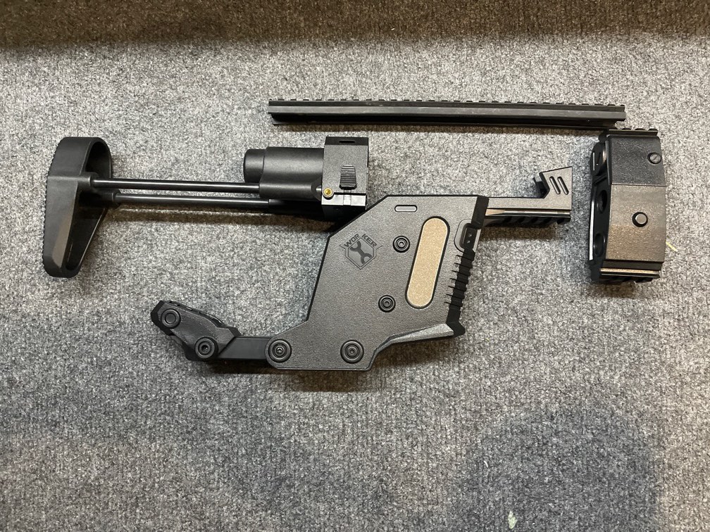 Nerf mod Kris’s vector kit stryfe, Hobbies & Toys, Toys & Games on ...