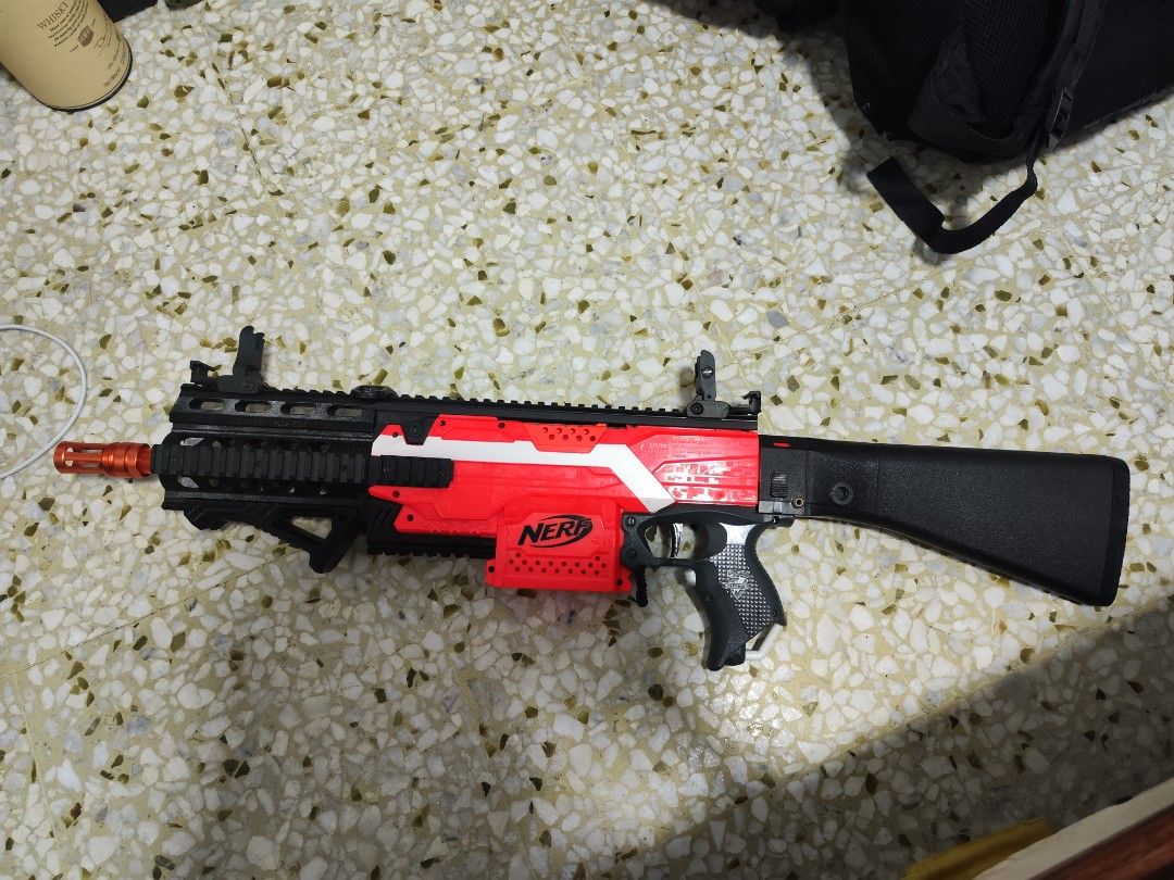 Nerf stryfe mod with worker exterior and 3s mod, Hobbies & Toys, Toys ...