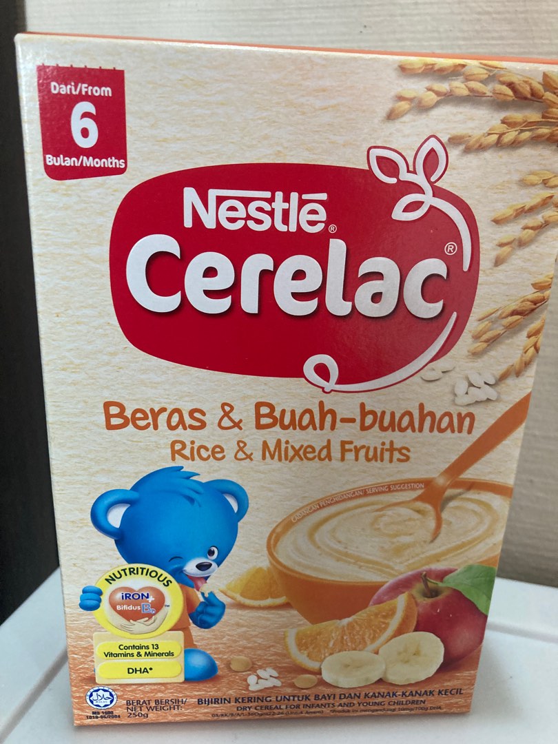 Nestle Cerelac 6mths baby, Babies & Kids, Nursing & Feeding, Weaning ...