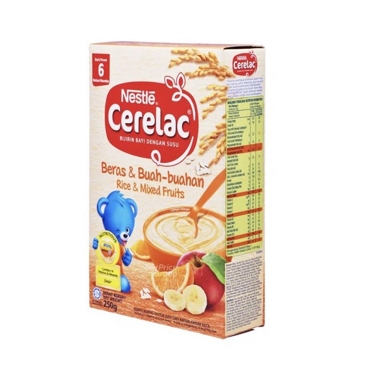 Nestle Cerelac 6mths baby, Babies & Kids, Nursing & Feeding, Weaning ...