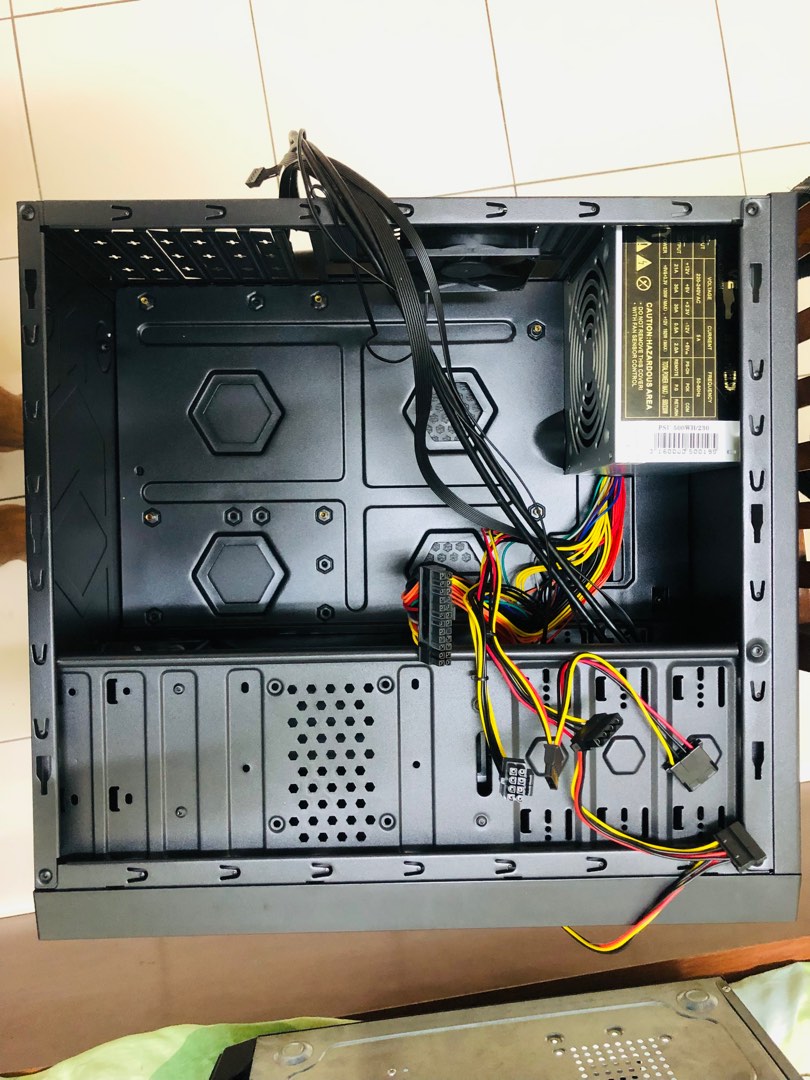 New casing cpu + Power suply + wiring, Computers & Tech, Parts ...