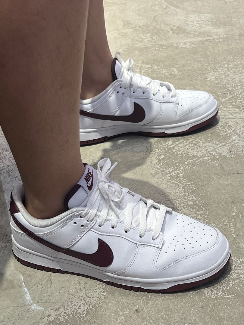 Nike Dunks Low Retro “Night Maroon”, Women's Fashion, Footwear ...