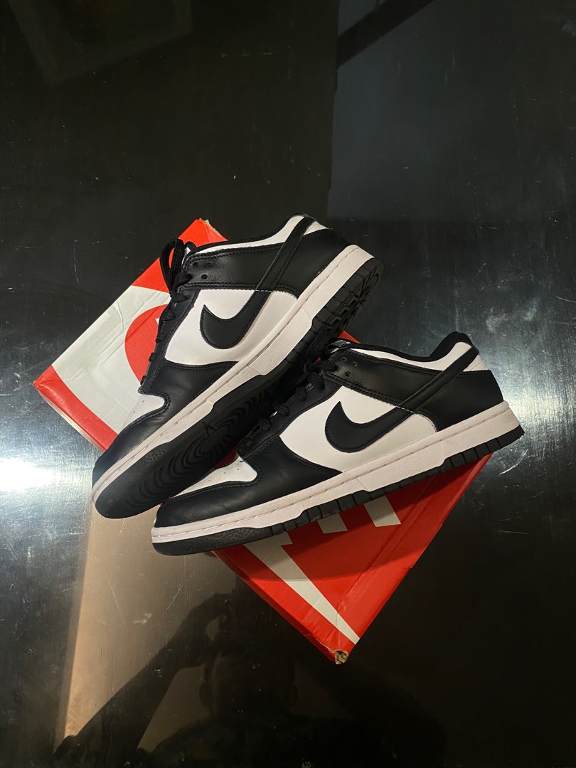Nike Panda Dunk Low, Men's Fashion, Footwear, Sneakers on Carousell