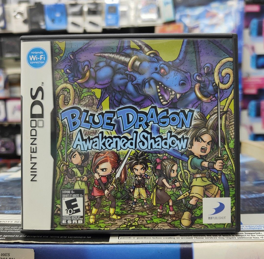 Nintendo DS Blue Dragon Awakened Shadow, Video Gaming, Video Games ...