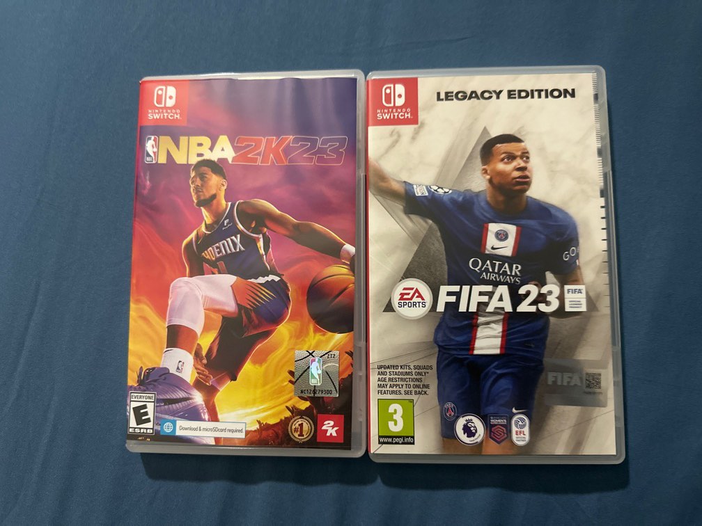 FIFA 23 | NBA2K23 for Nintendo Switch, Video Gaming, Video Games ...