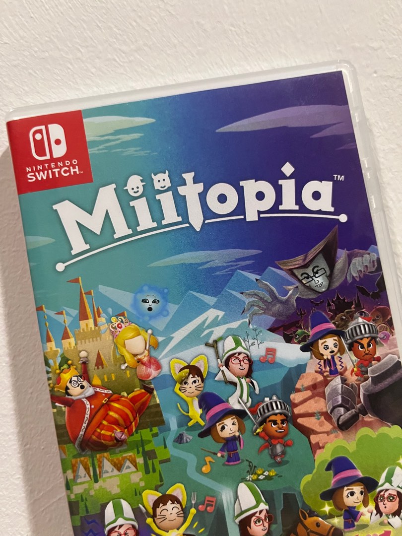 Nintendo switch game Miitopia, Video Gaming, Video Games, Nintendo on ...