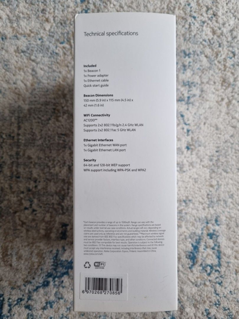 Nokia WiFi Beacon Wifi Extenders (x3), Computers & Tech, Parts ...