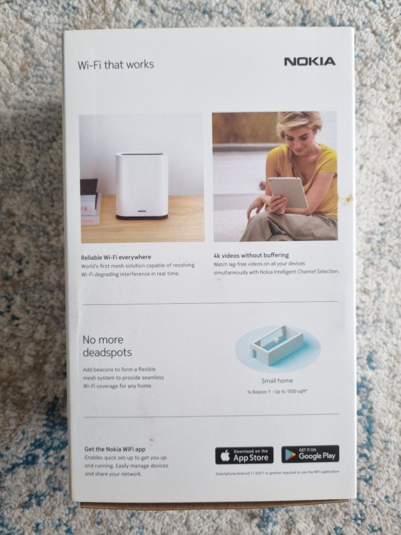 Nokia WiFi Beacon Wifi Extenders (x3), Computers & Tech, Parts ...