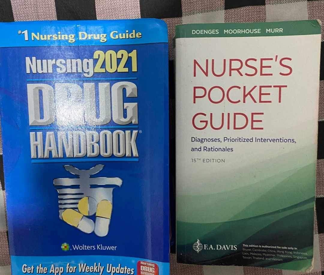Nursing drug hand book and NANDA 15th edition, Hobbies & Toys, Books ...