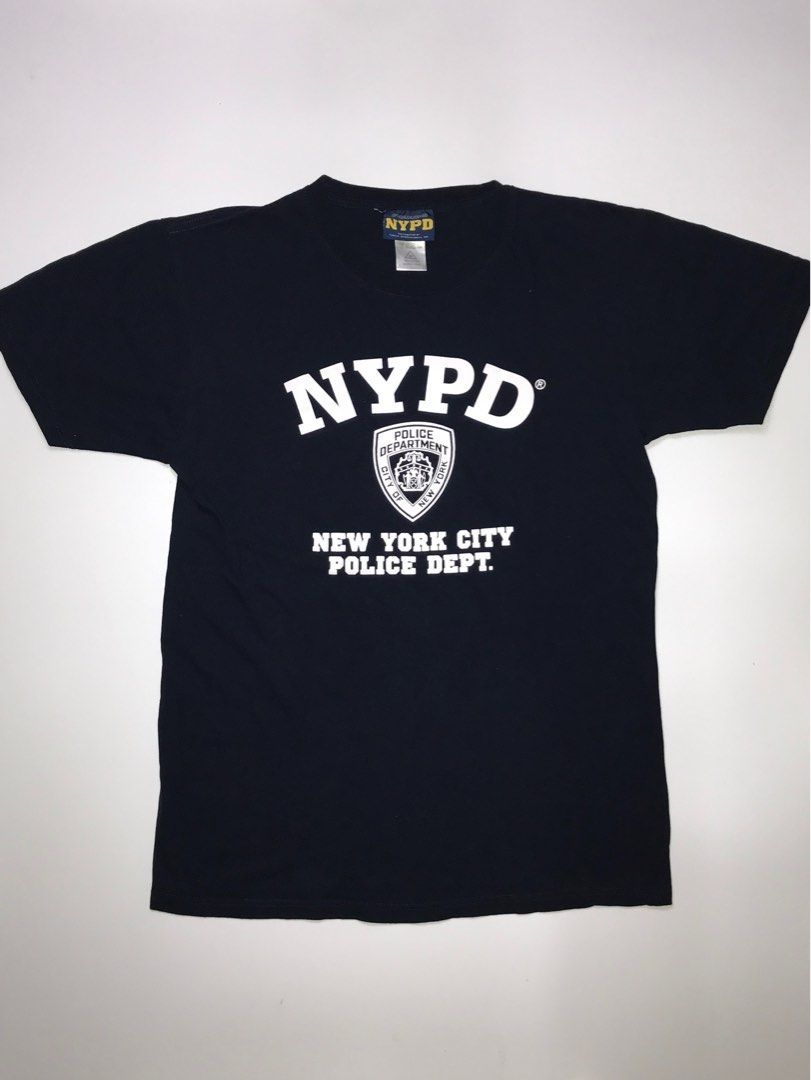 NYPD Official Tee, Men's Fashion, Tops & Sets, Tshirts & Polo Shirts on ...