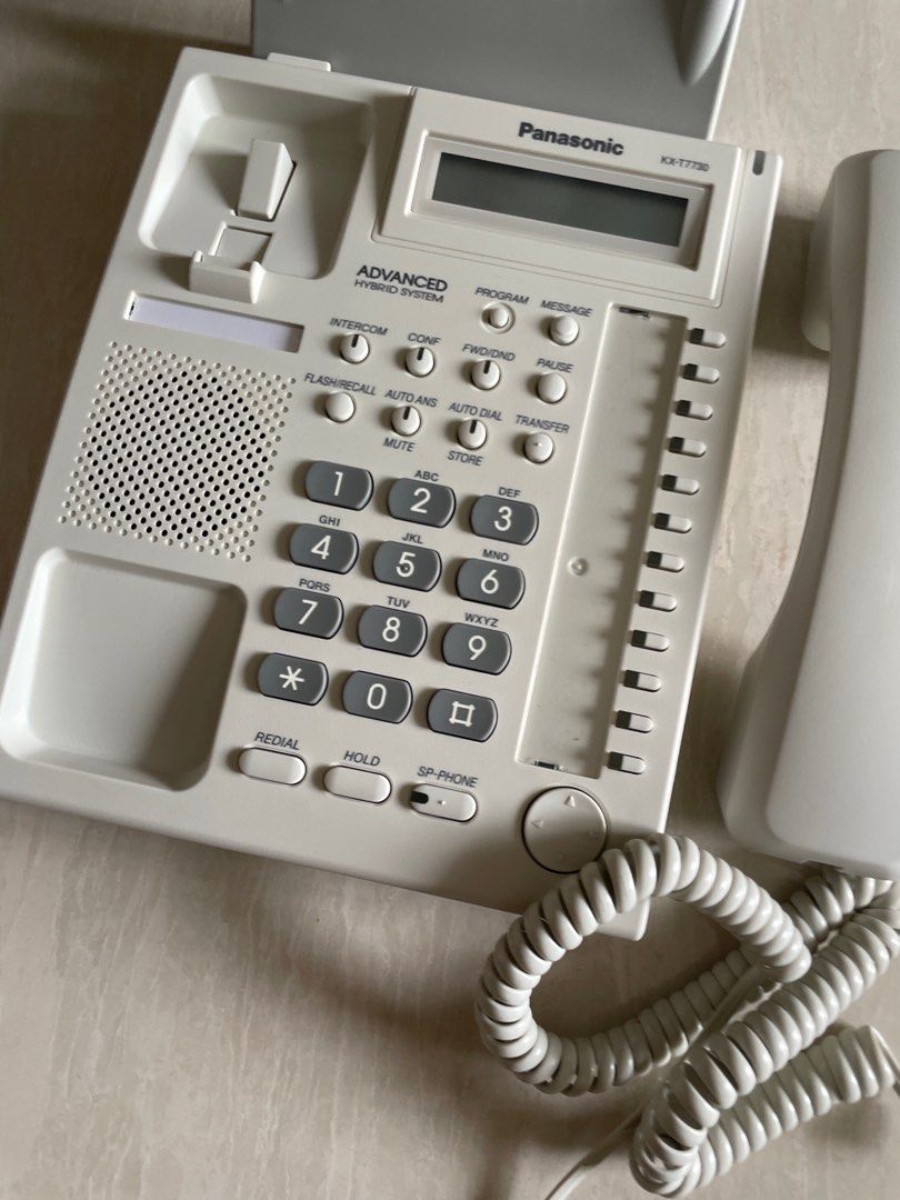 Office Telephone Panasonic KX-T7730, Computers & Tech, Office & Business Technology on Carousell