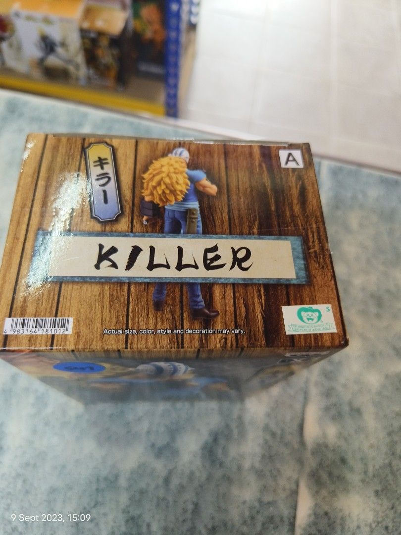 (Ori) Banpresto One Piece DXF The Grandline Men vol.17 Killer, Hobbies & Toys, Toys & Games on ...