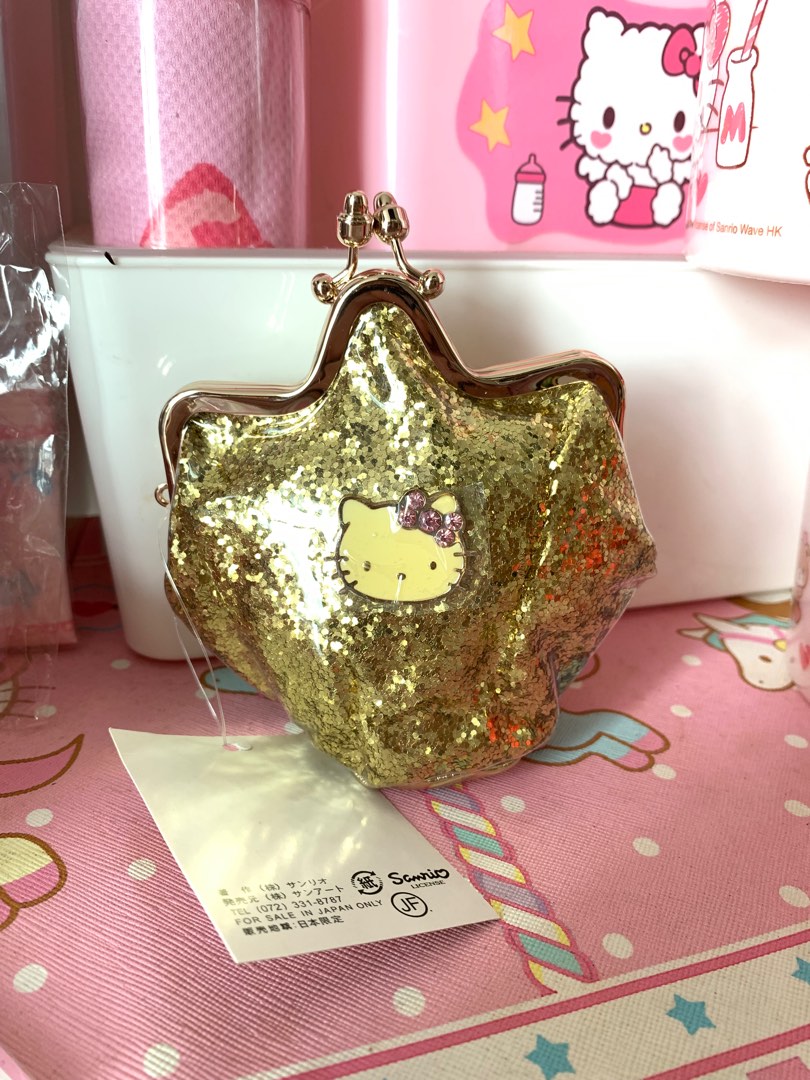 Original sanrio japan hello kitty coin pouch, Women's Fashion, Bags ...