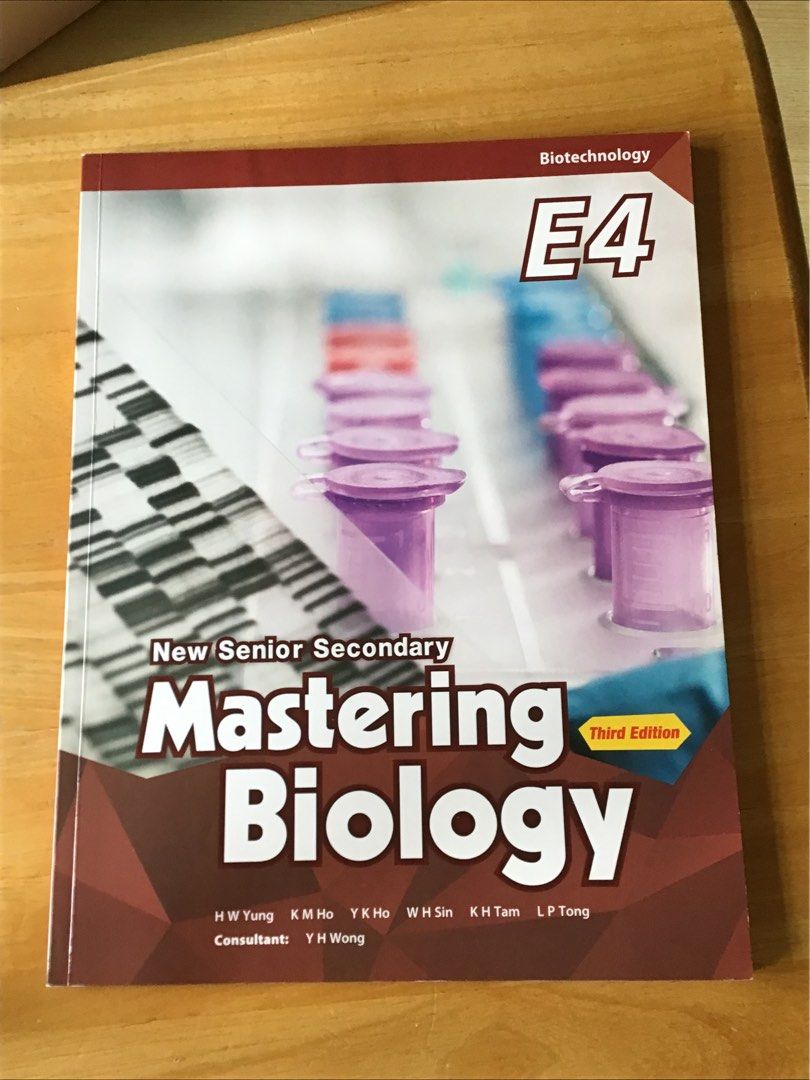 Oxford mastering biology third edition E1 E4 textbook 高中生物課本, 興趣及遊戲, 書本 ...