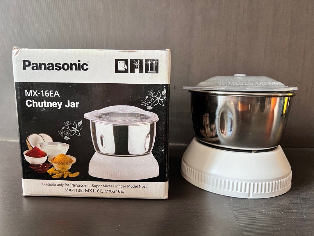 Panasonic Chutney & Mill Mixie Jar {BNIB}, TV & Home Appliances ...