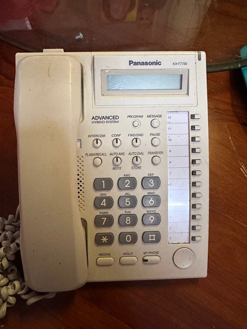 PANASONIC KX-T7730 INTEGRATED TELEPHONE SYSTEM, Mobile Phones & Gadgets, Other Gadgets on Carousell