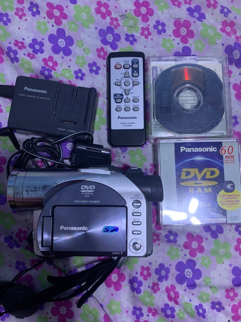 Panasonic m50 dvd videocamera, Photography, Video Cameras on Carousell