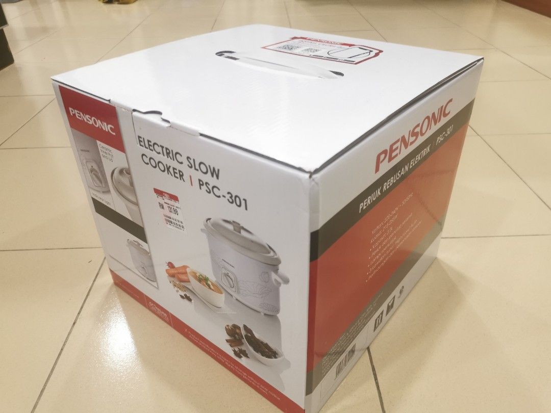 Pensonic Slow Cooker PSC-301, TV & Home Appliances, Kitchen Appliances ...