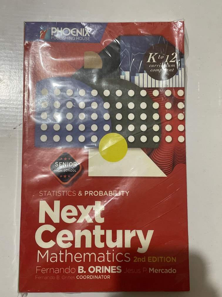 PHOENIX Next Century Ststistics & Probability 2nd edition SHS books for Grade 11 and 12 (BNEW ...