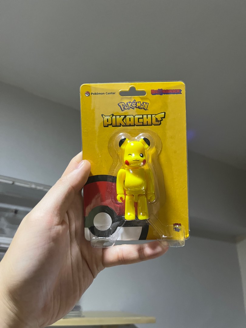 Pikachu bearbrick, Hobbies & Toys, Toys & Games on Carousell