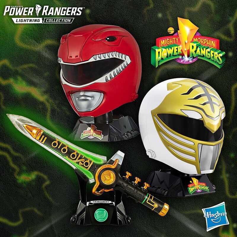 [PO] Hasbro Lightning Collection Might Morphin Power Rangers Red, Green ...