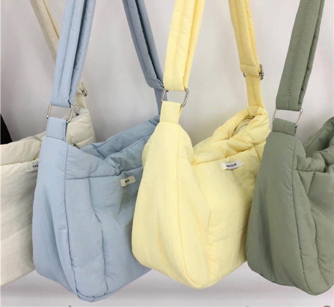 [PO] Puffy Cross Body Bag, Women's Fashion, Bags & Wallets, Cross-body ...