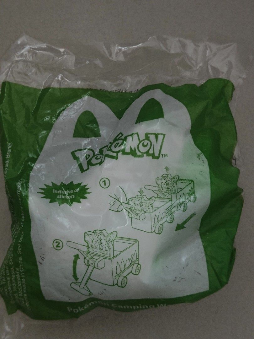 Pokemon McDonald's Toy Wagon, Hobbies & Toys, Toys & Games on Carousell