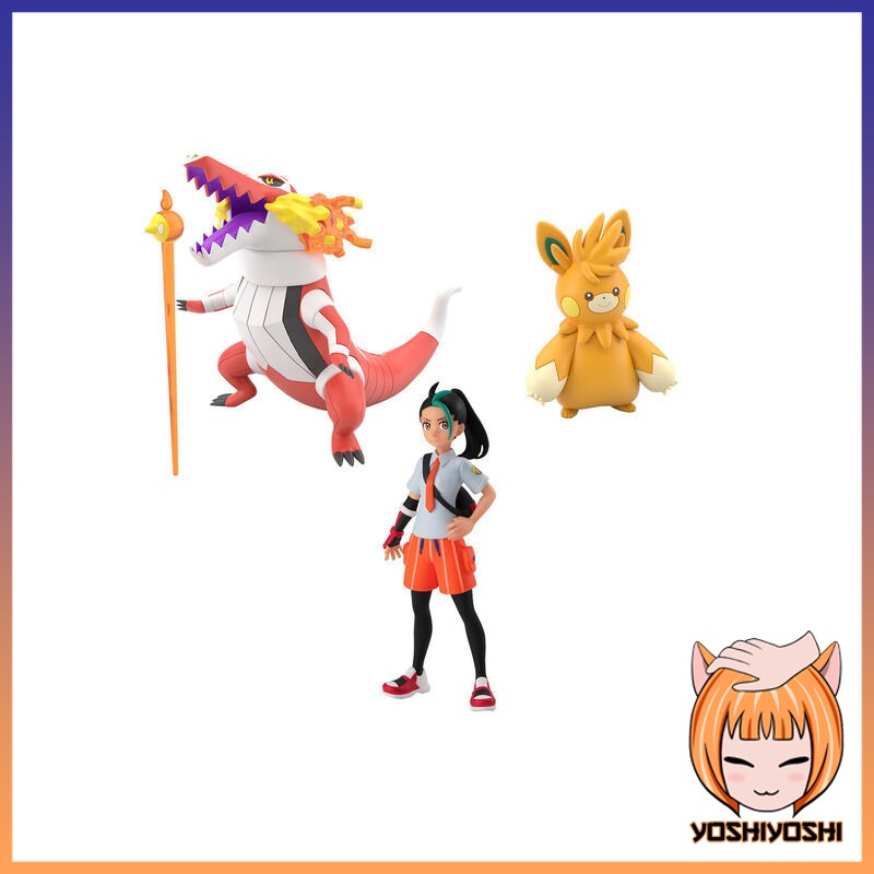 Pokemon Scale World Paldea Region Nemona & Skeledirge & Pawmot Limited ...