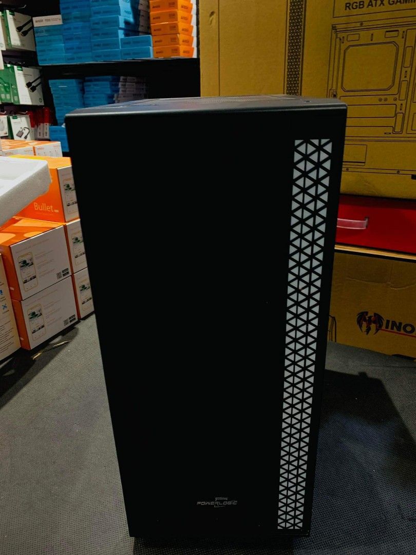 Powerlogic K2 RGB ITX/ATX/Micro Tempered Glass Gaming Case Casing ...