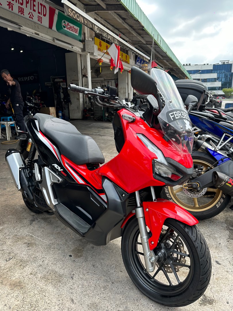 Pre Own Honda ADV 150, Motorcycles, Motorcycles for Sale, Class 2B on ...