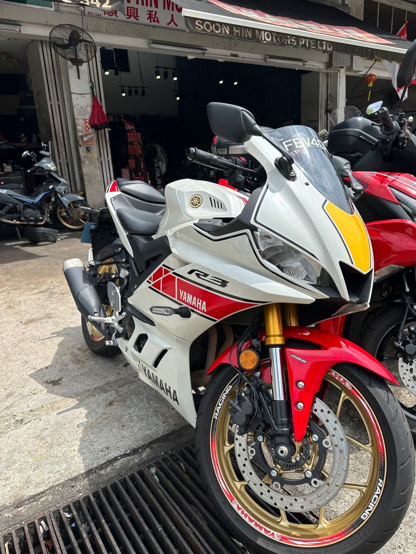 Pre Own Yamaha YZF-R3 60th Anniversary, Motorcycles, Motorcycles for ...
