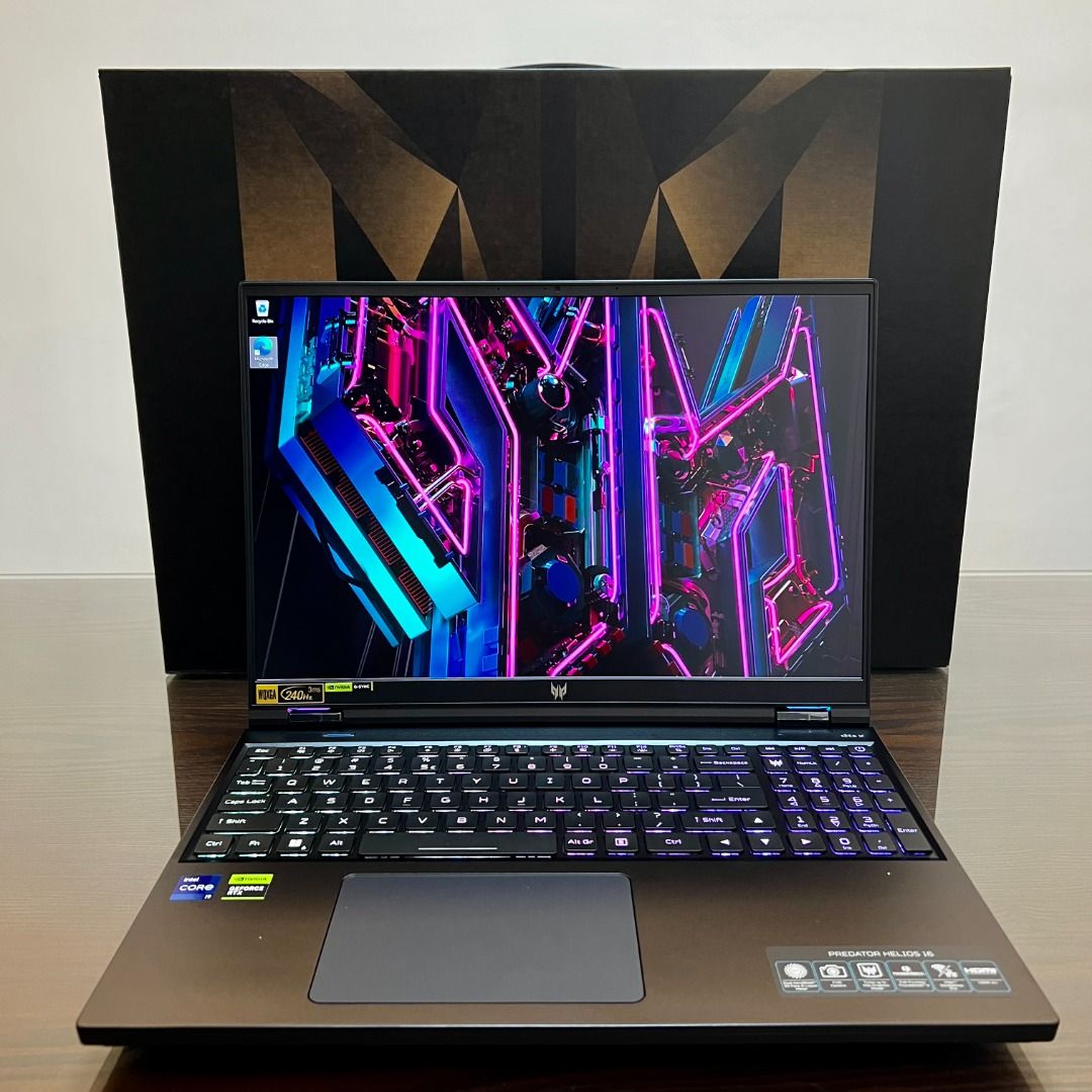 Predator Helios 16 PH16-71-95L8 Gaming Laptop with Freebies, Computers ...