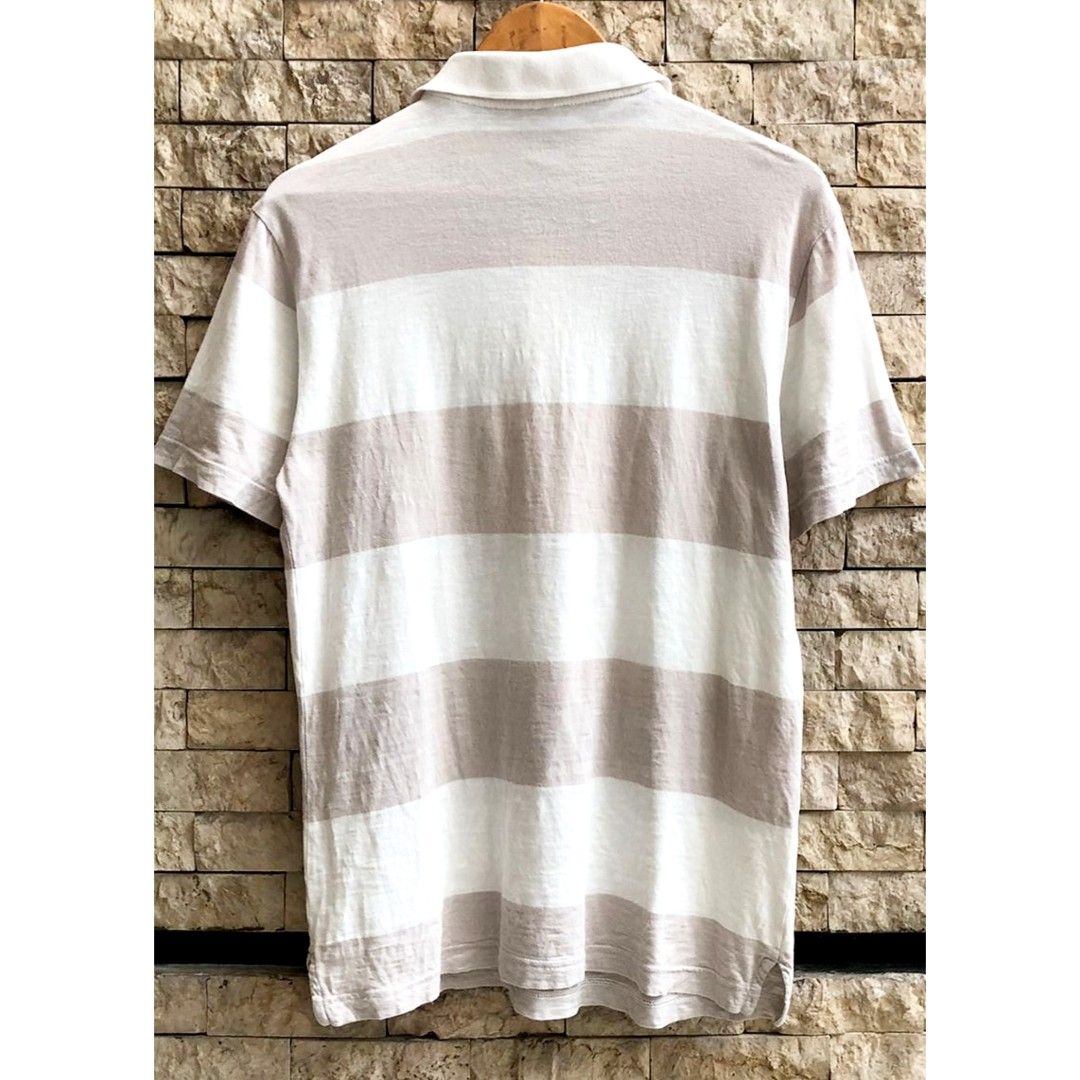 PRELOVED AUTHENTIC OCEAN PACIFIC STRIPES POLO SHIRT MEN - OP ORIGINAL KAOS BERKERAH PRIA MOTIF ...