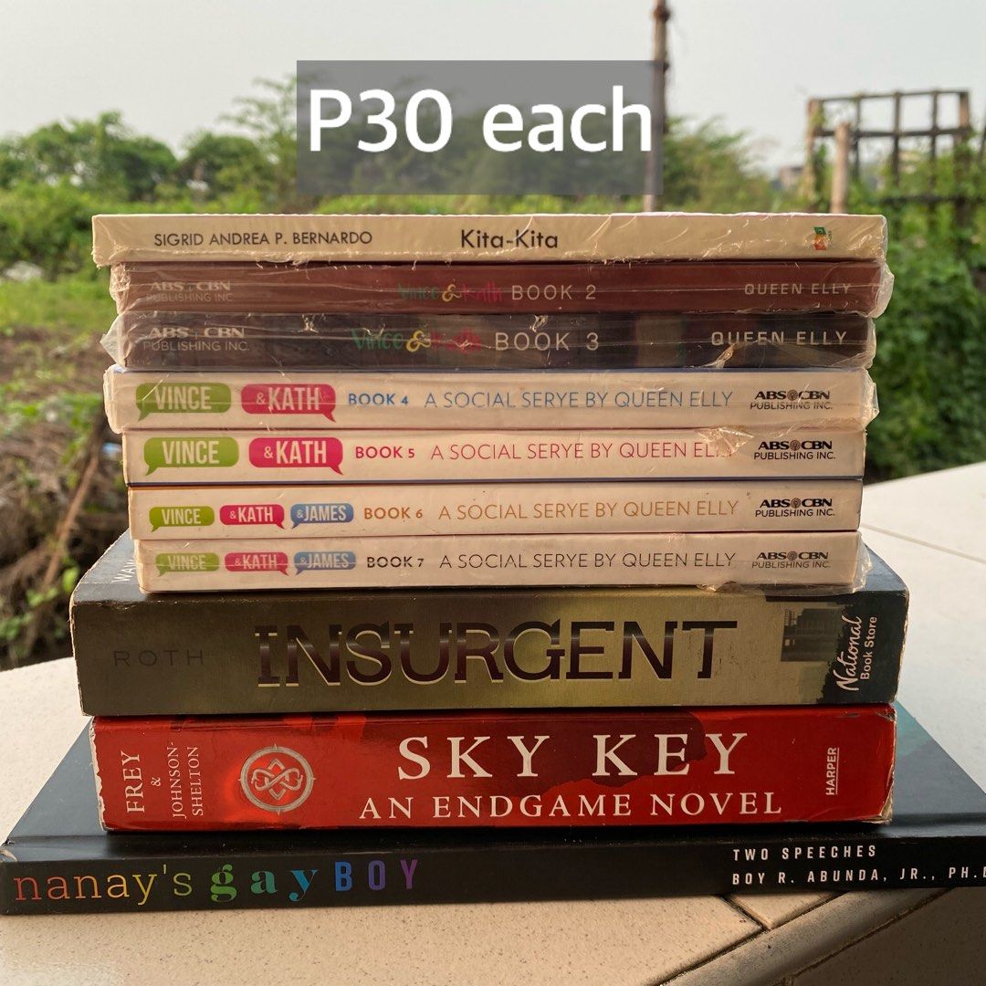 Preloved books from NBS and powerbooks, Hobbies & Toys, Books ...