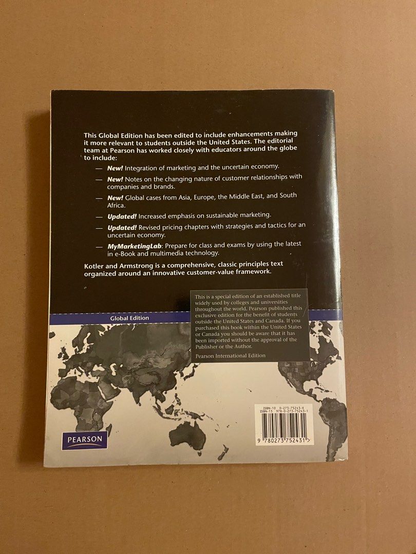 Principles Of Marketing | Pearson | Global Edition [Business Textbook ...