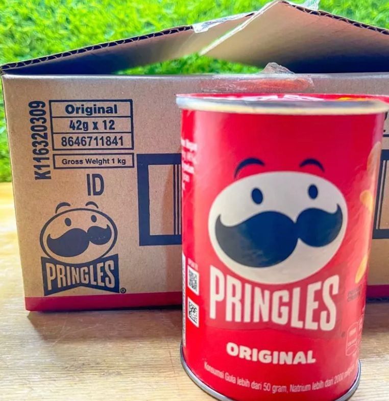 Pringles Original, Makanan & Minuman, Snek di Carousell