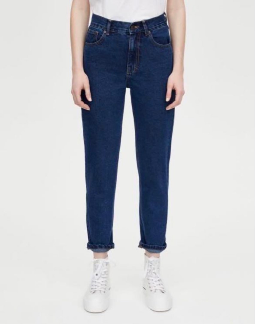 Pull Bear Mom Jeans Women S Fashion Bottoms Jeans On Carousell