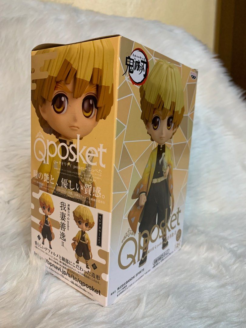 Qposket Demon Slayer: Zenitsu, Hobbies & Toys, Toys & Games on Carousell