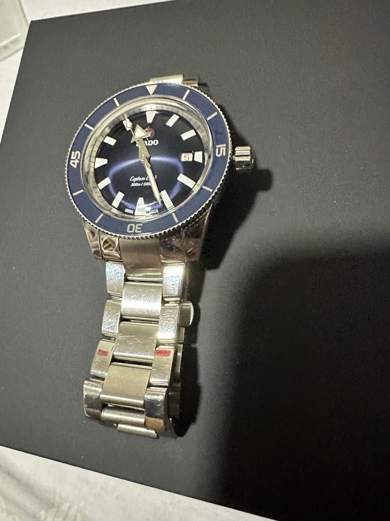 Rado Captain Cook Blue dial Automatic Watch, Luxury, Watches on Carousell