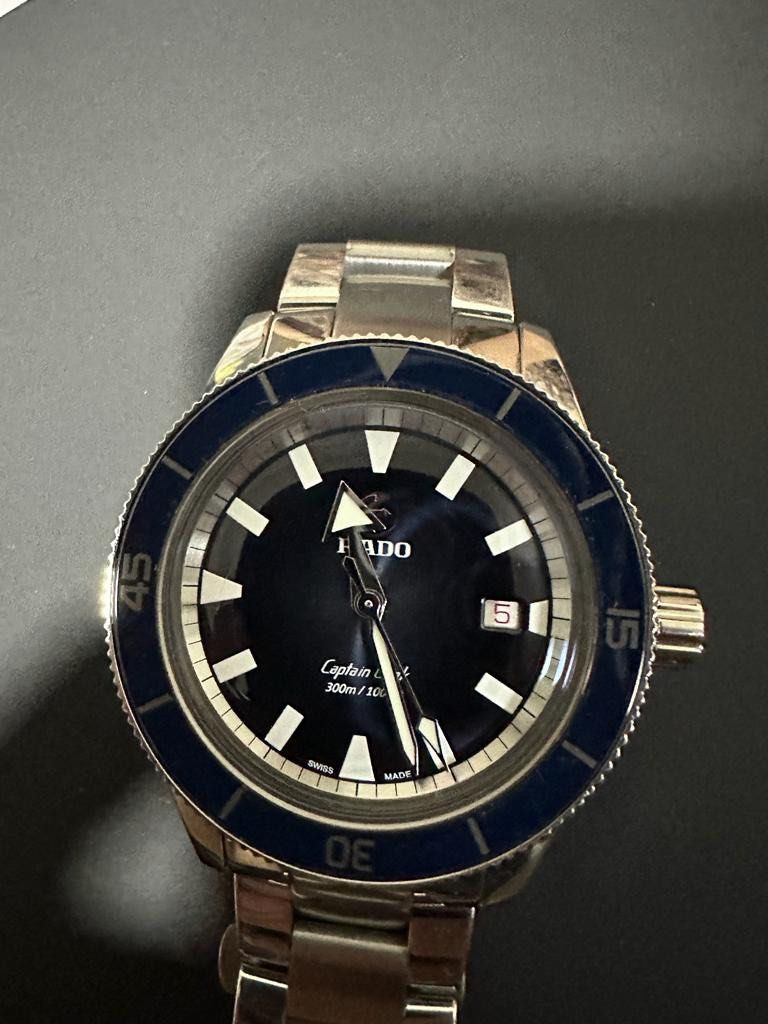 Rado Captain Cook Blue dial Automatic Watch, Luxury, Watches on Carousell
