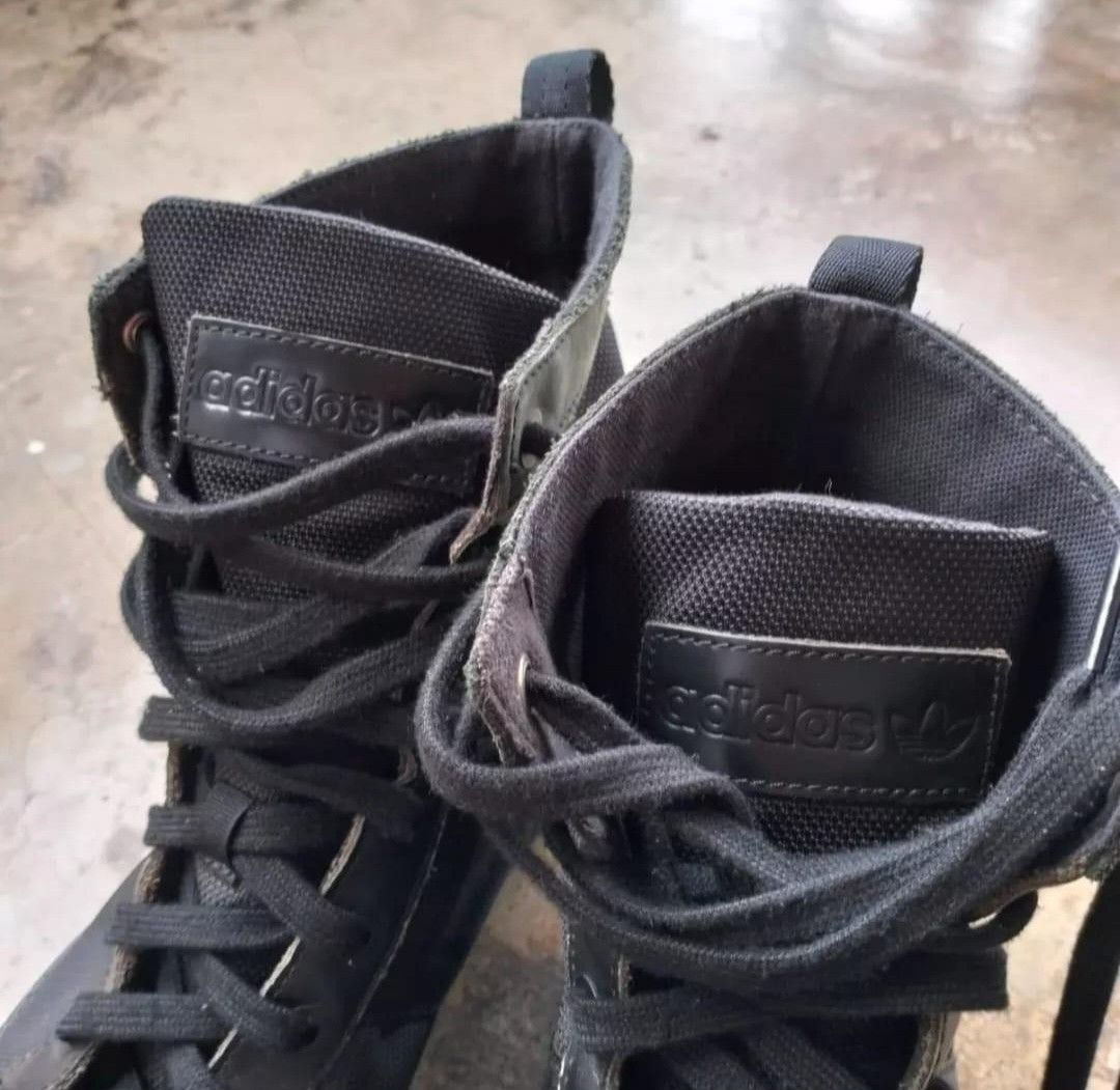 Rare adidas jungle boots, Fesyen Pria, Sepatu , Sepatu Boot di Carousell