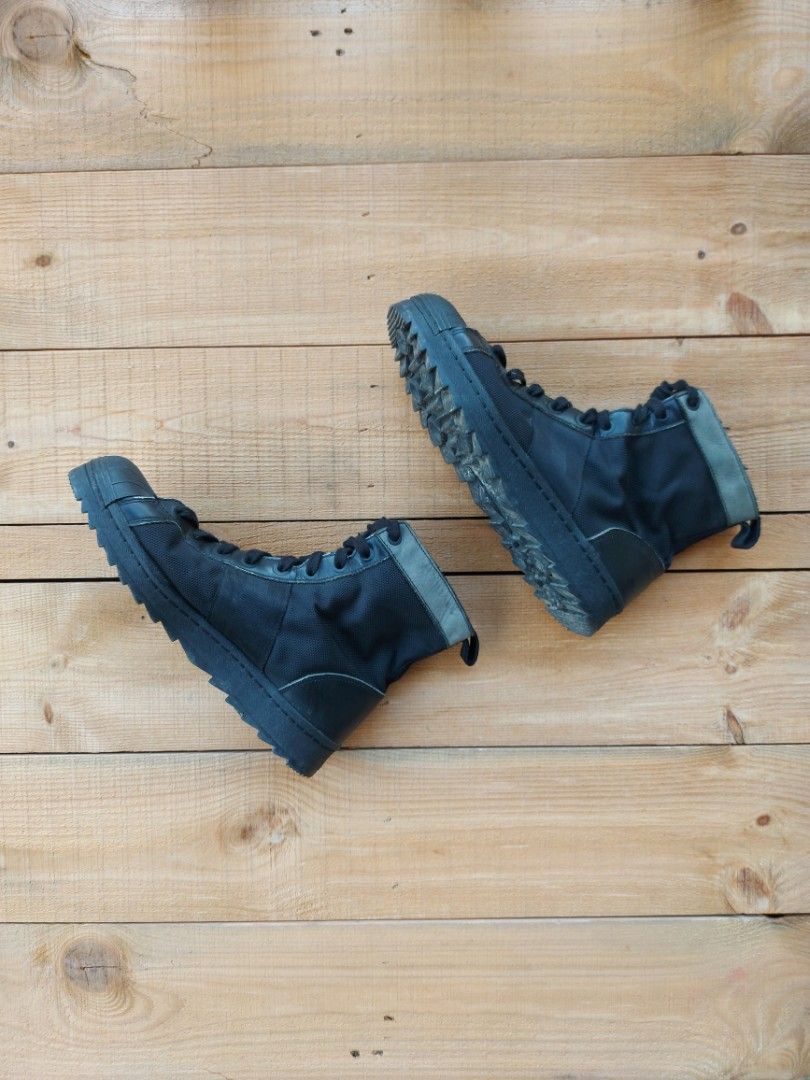 Rare adidas jungle boots, Fesyen Pria, Sepatu , Sepatu Boot di Carousell