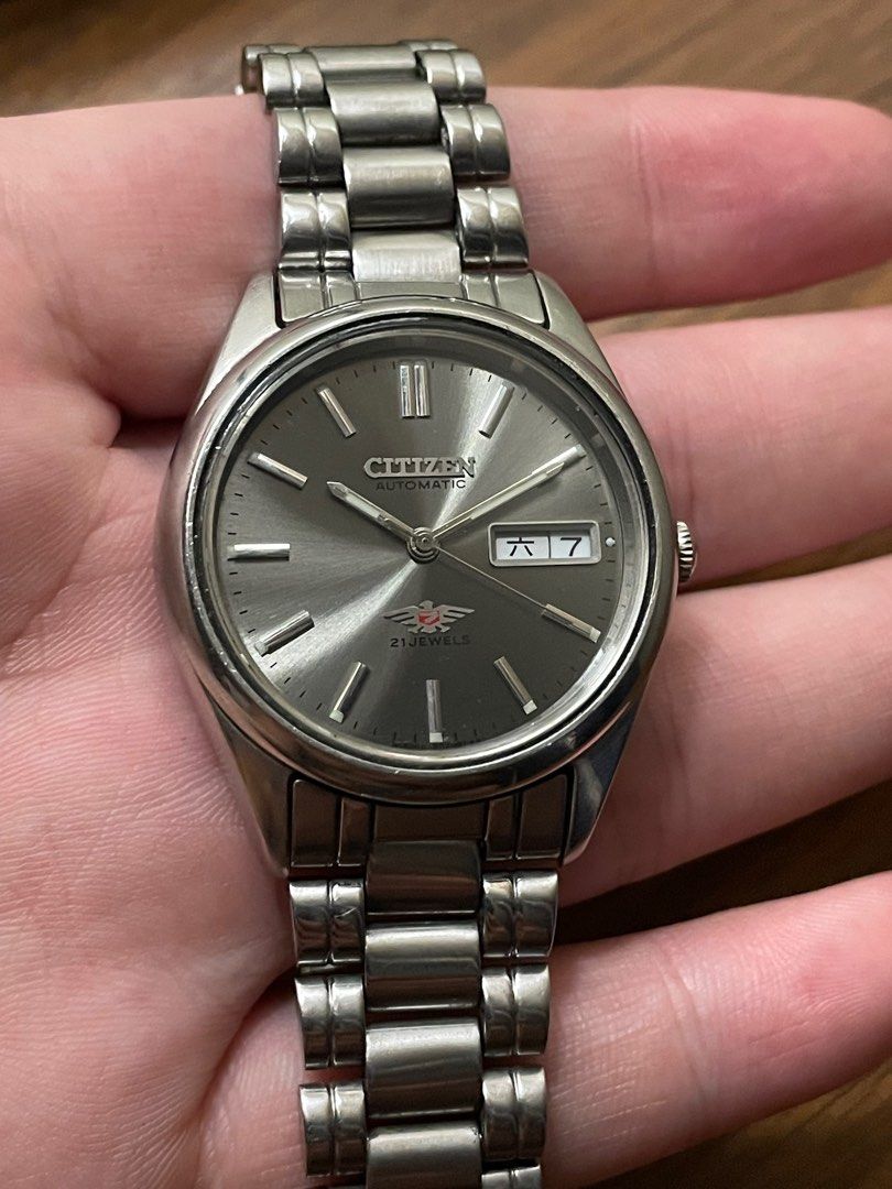 Rare “Rolex Datejust Ghost Dial Homage” Vintage Citizen Eagle 7 JDM ...